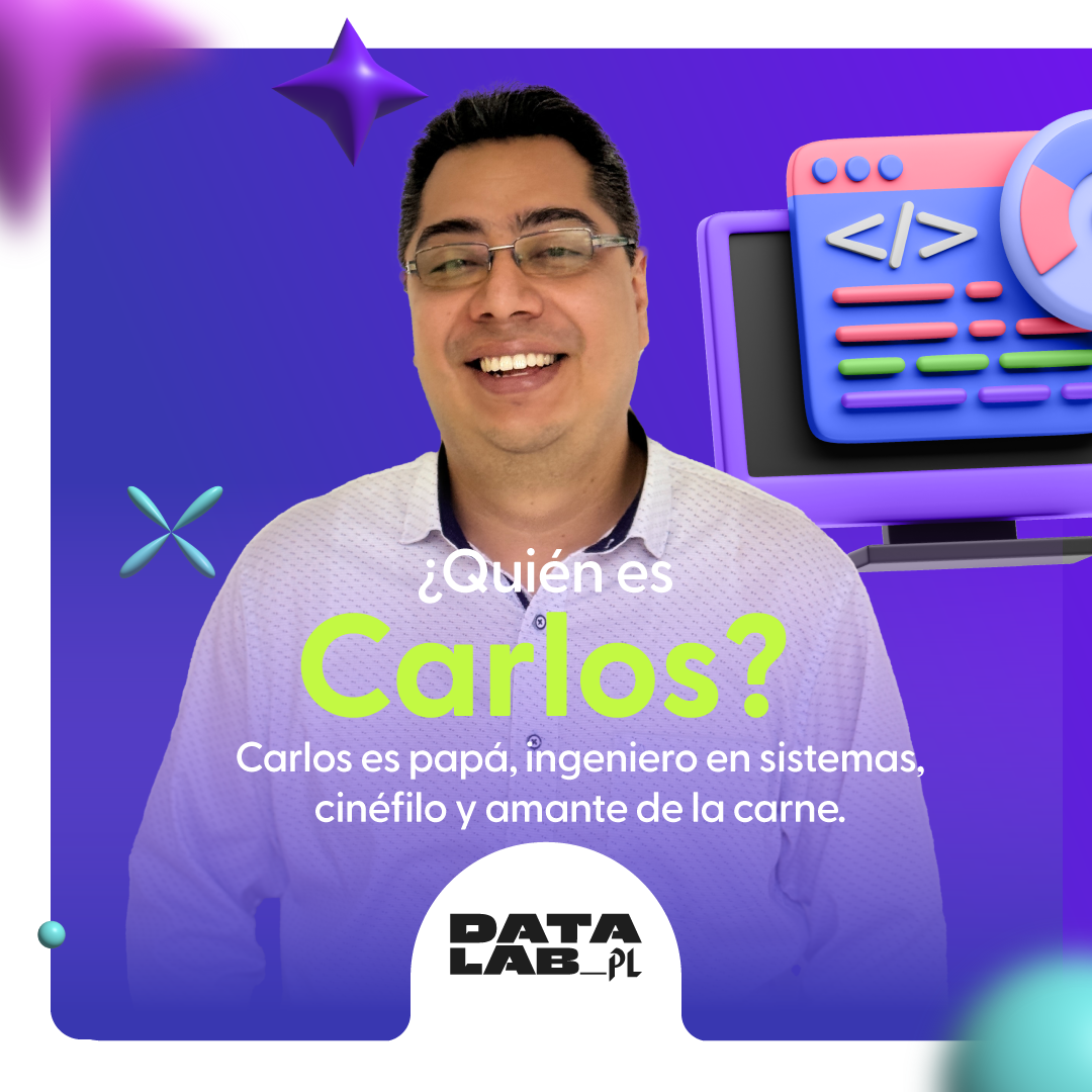Carlos, desarrollador backend - DatalabPl | Data & Soluciones de Marketing